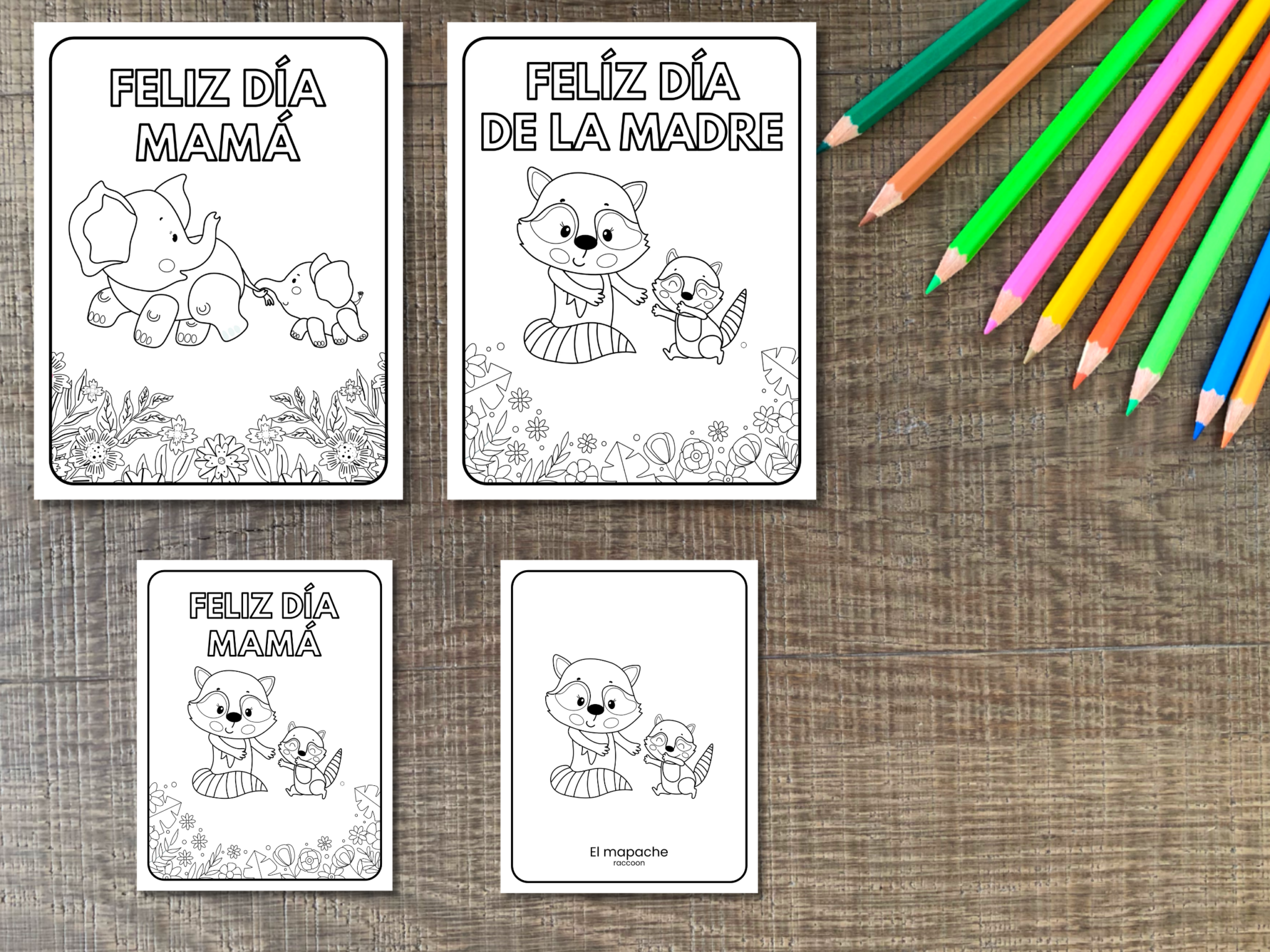 Dive into Spanish with Fall Coloring Pages for Kids - Little Spanish